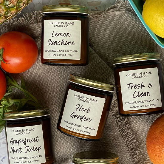 Begin Again Spring Collection – Gather in Flame Candle Co.